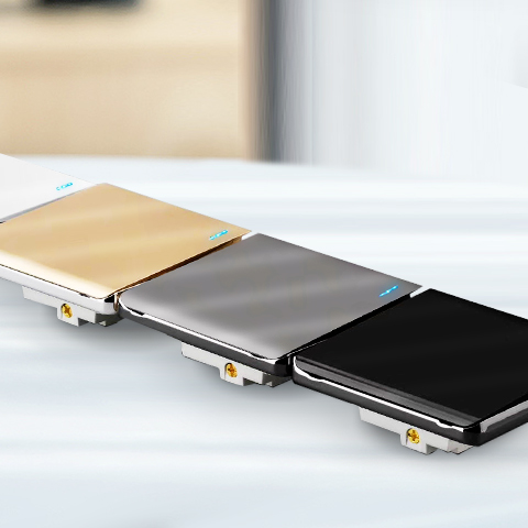 Track Socket in Plug & Socket Aluminum Wall Track Socket Embedded ...