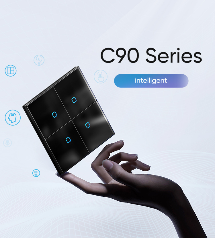 wall switch, switch socket, touch switch, floor socket, PC material ...