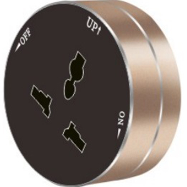 Track Socket in Plug & Socket Aluminum Wall Track Socket Embedded ...